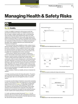 Managing Health & Safety Risks (No. 50): Stability - The Institution of ...