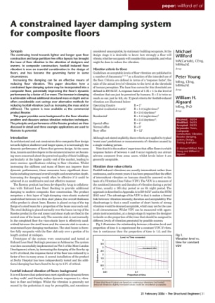 A constrained layer damping system for composite floors - The Institution of Structural Engineers