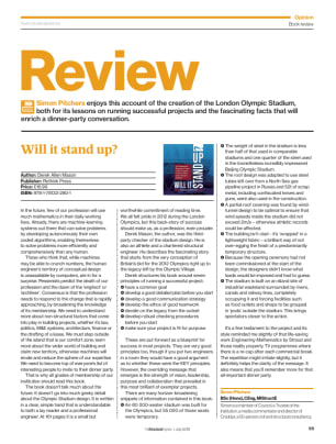 Book review: Will it stand up? - The Institution of Structural Engineers