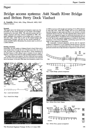 Bridge Access Systems: A48 Neath River Bridge and Briton Ferry Dock ...