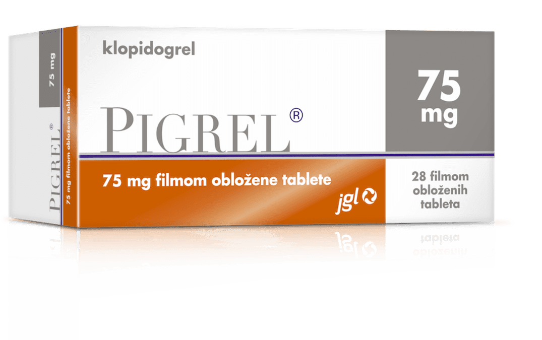 Pigrel 75 mg film-coated tablets - JGL