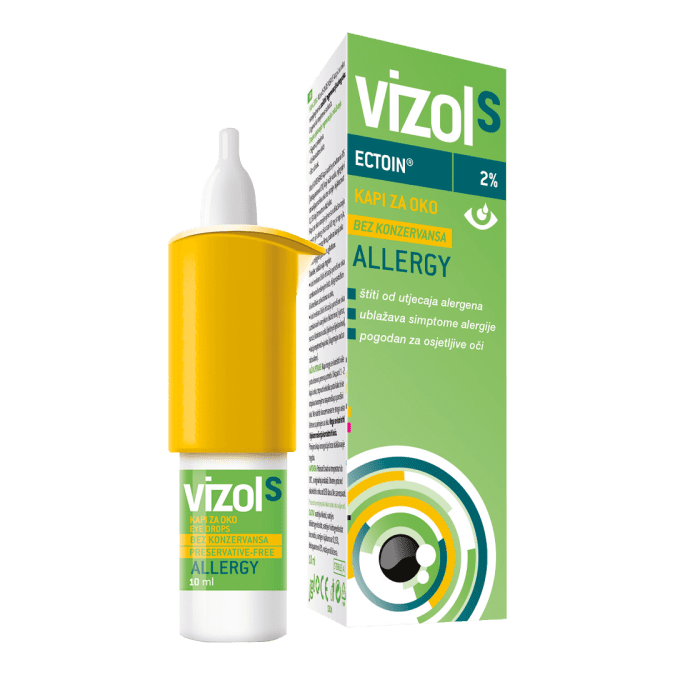 Vizol S Allergy kapi za oči - JGL