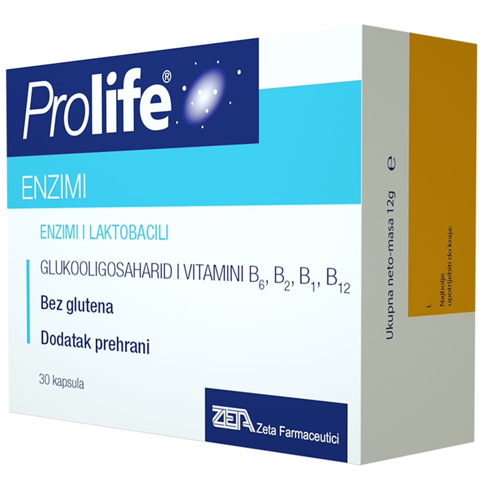 Prolife Enzymes, capsules - JGL