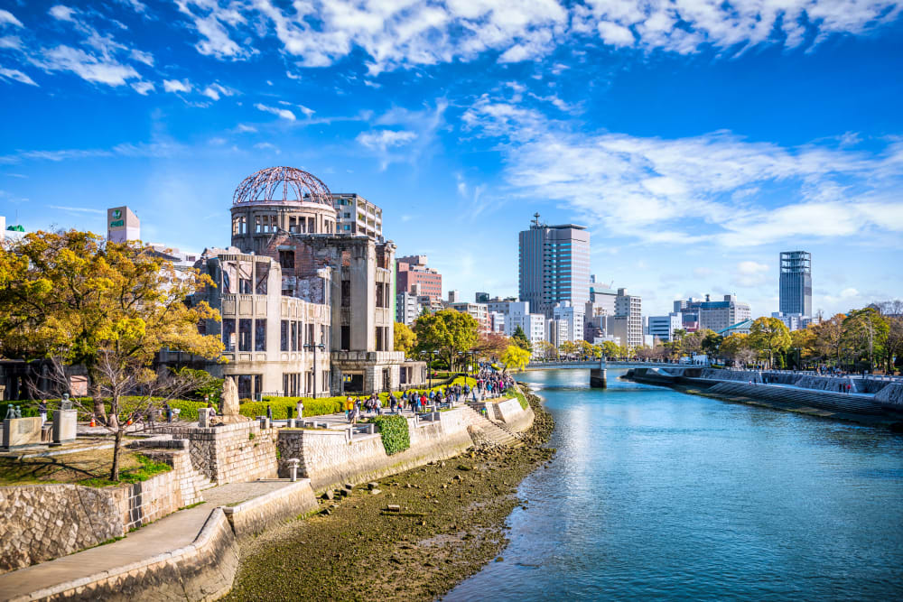Atomexplosion Stadt Von Hiroshima Bis Kuba Krise