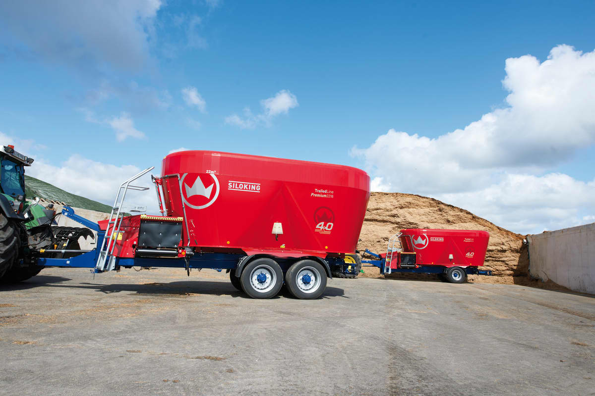 Trailed Diet Feeders - Kverneland