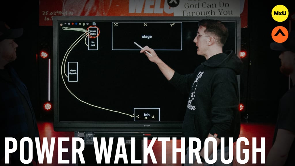 Connecting the Power Distro | Elevation Church