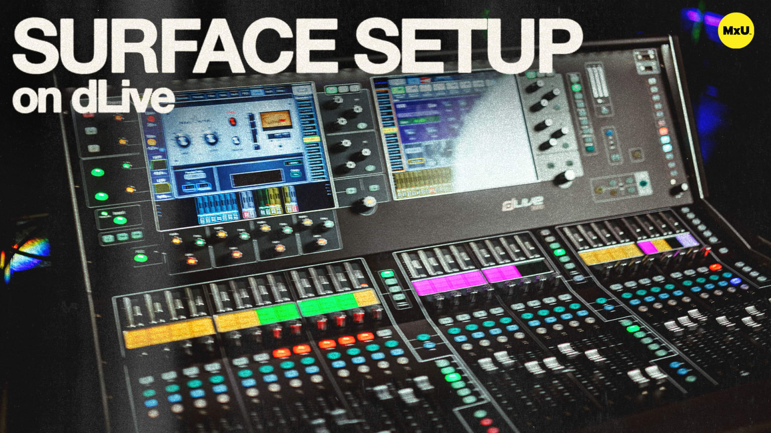 Surface Setup on dLive - MxU