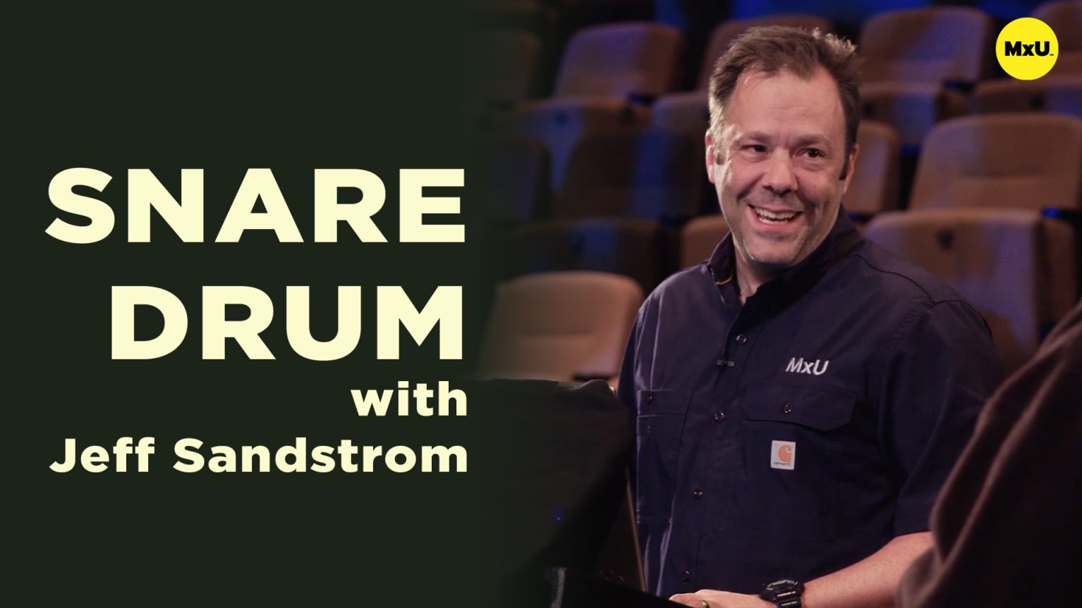 Snare Drum with Jeff Sandstrom - MxU