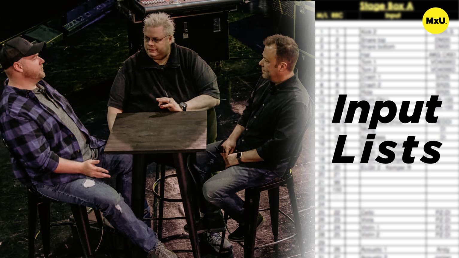 Input Lists - MxU