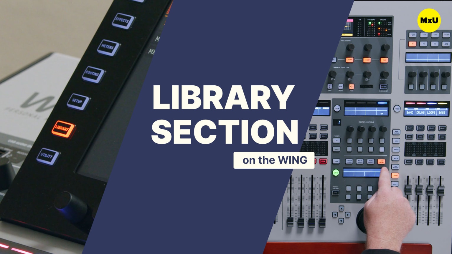 Library Section on the WING - MxU