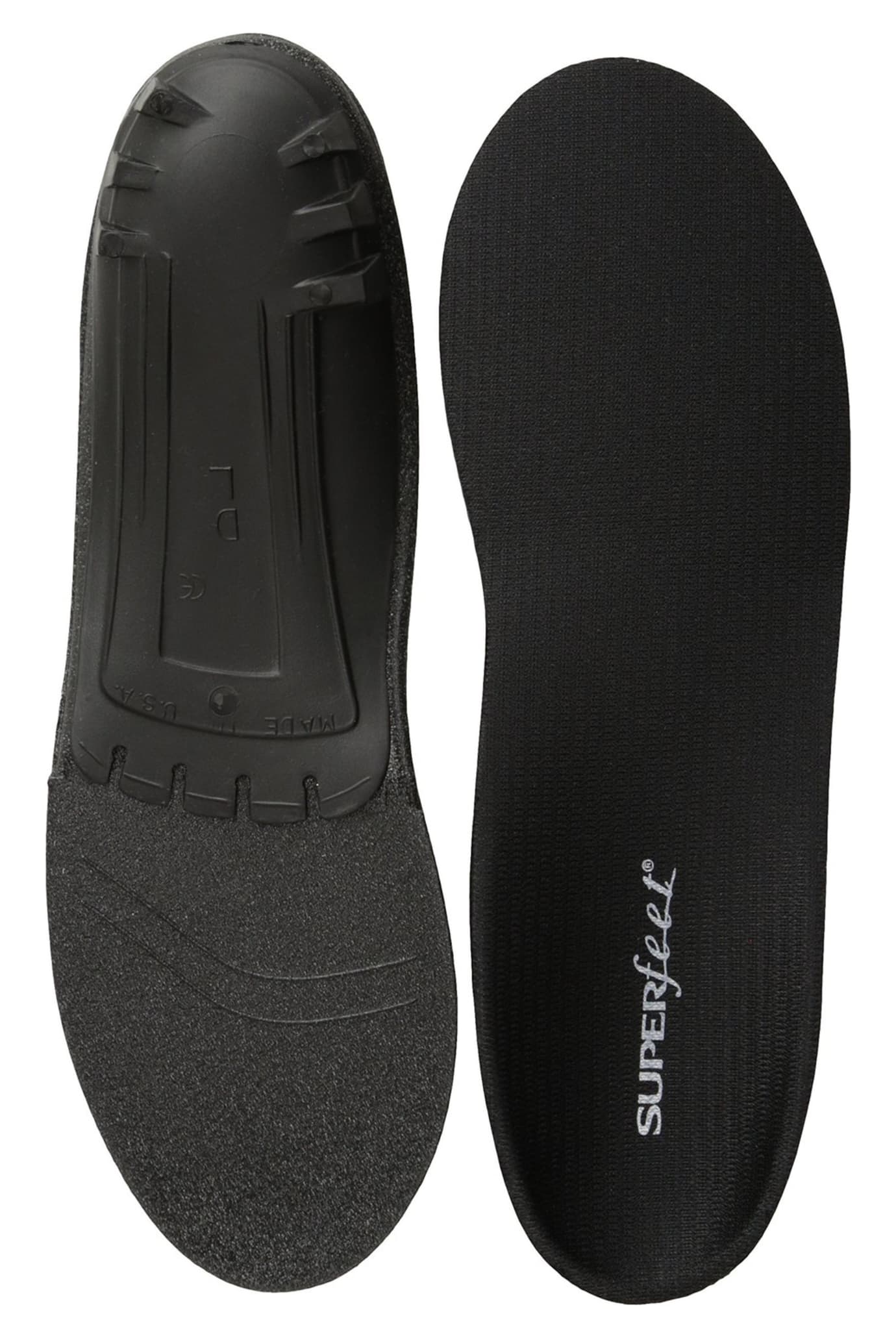 Superfeet Black Premium Insole Black - Size F