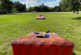USA Giant Inflatable Corn Hole Rentals | Sky High Party Rentals
