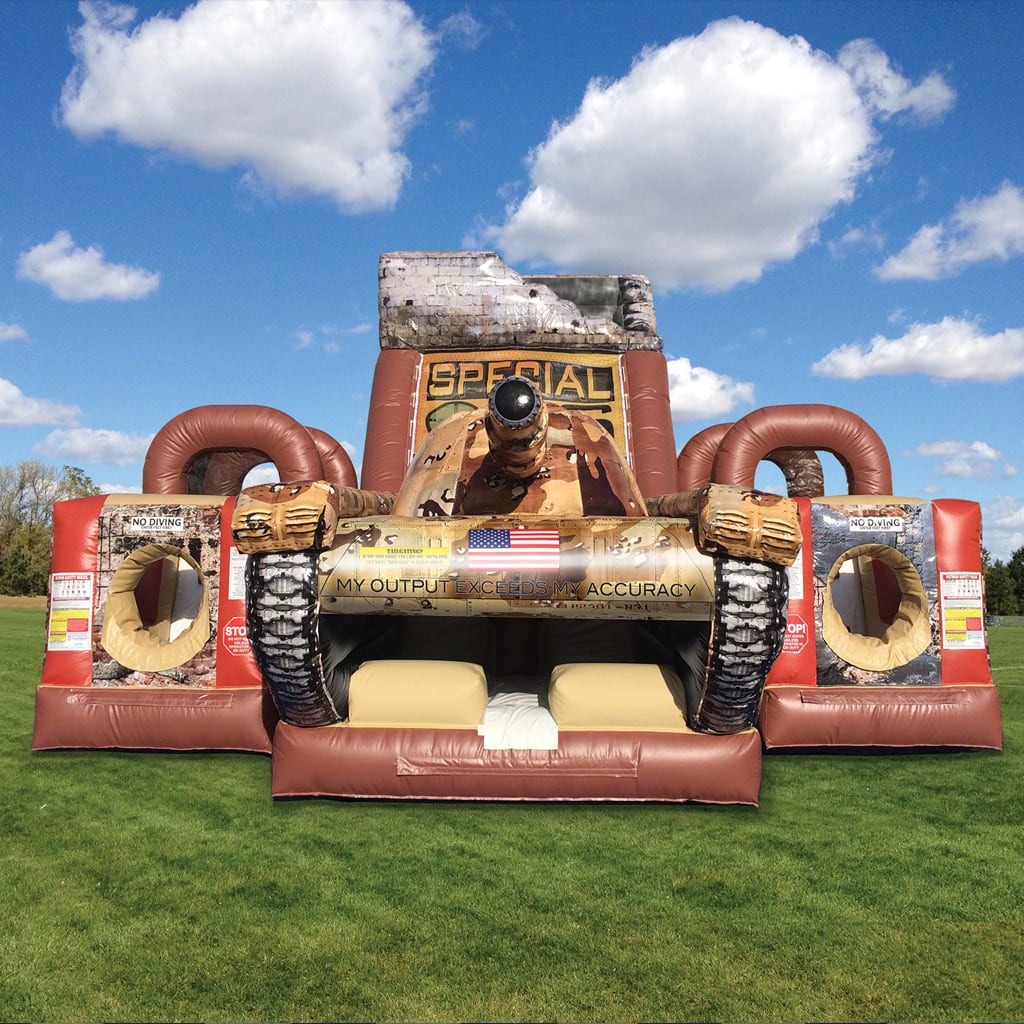 USA | Tank Obstacle Course | Sky High Party Rentals