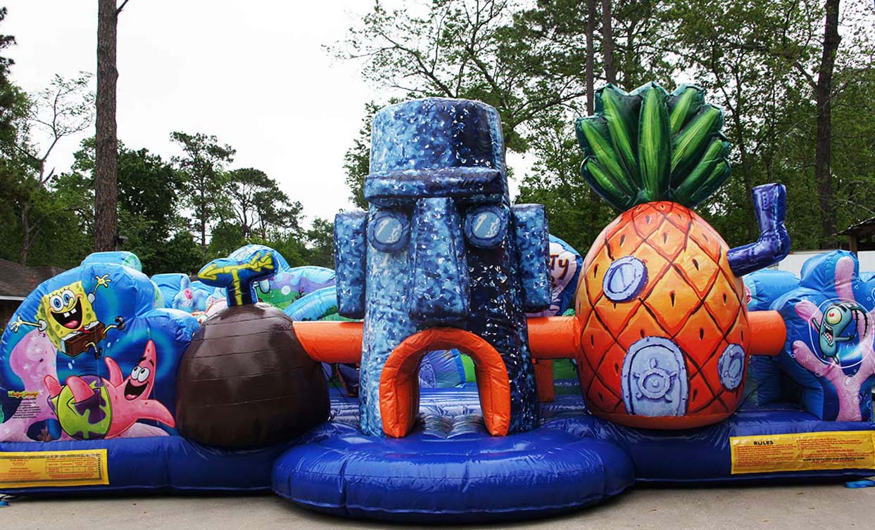 USA | Spongebob Obstacle Rentals | Sky High Party Rentals