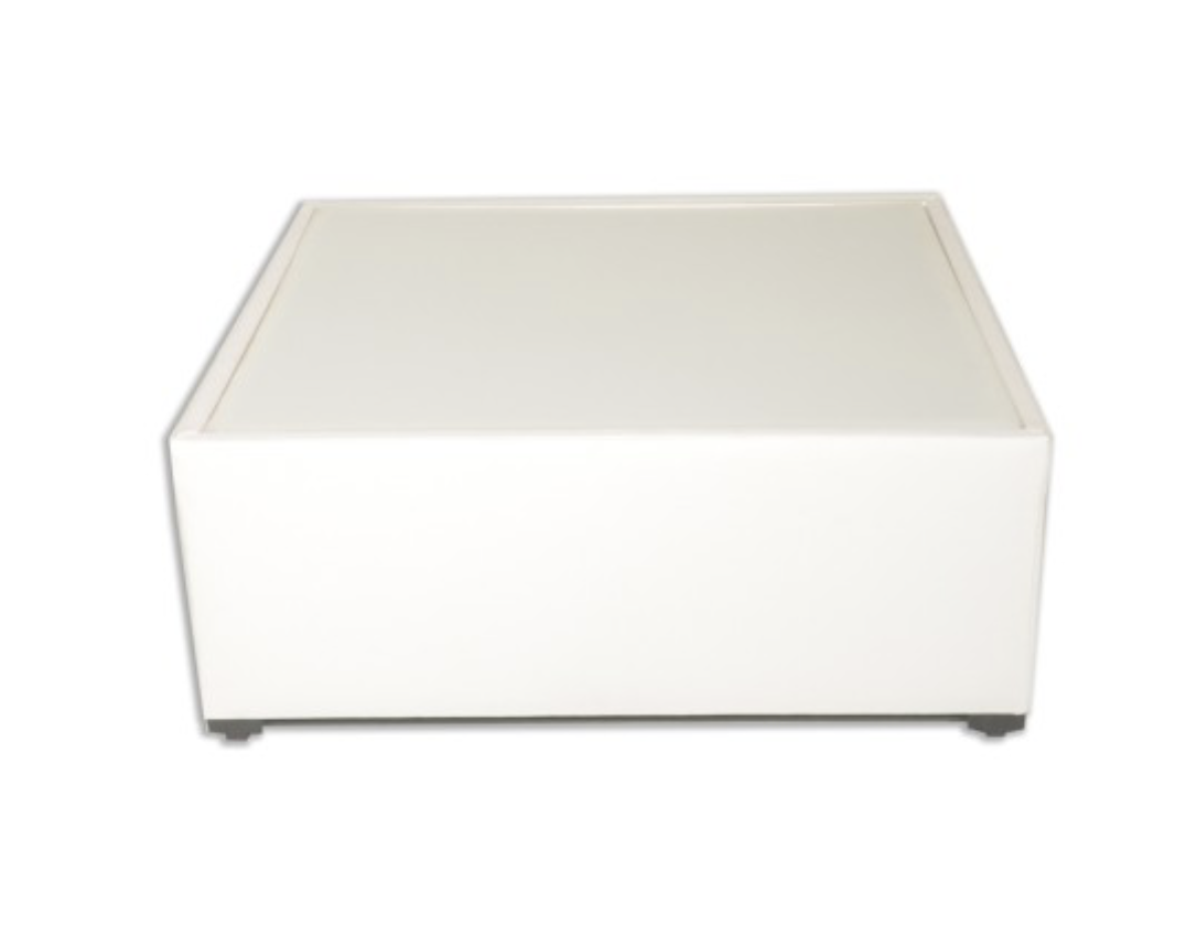 Stylish Square Illuminated Coffee Table | Sky High Party Rentals