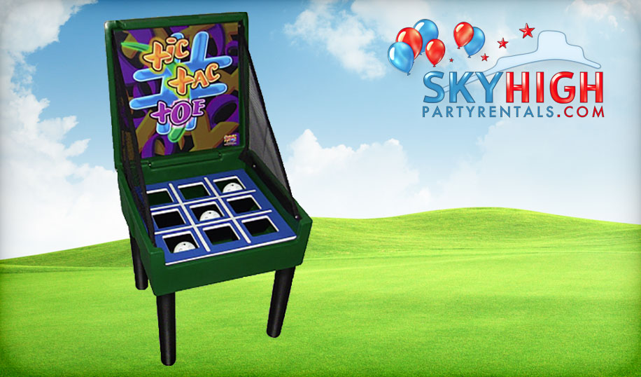 DFW, TX Tic Tac Toe Game Rental | Sky High Party Rentals