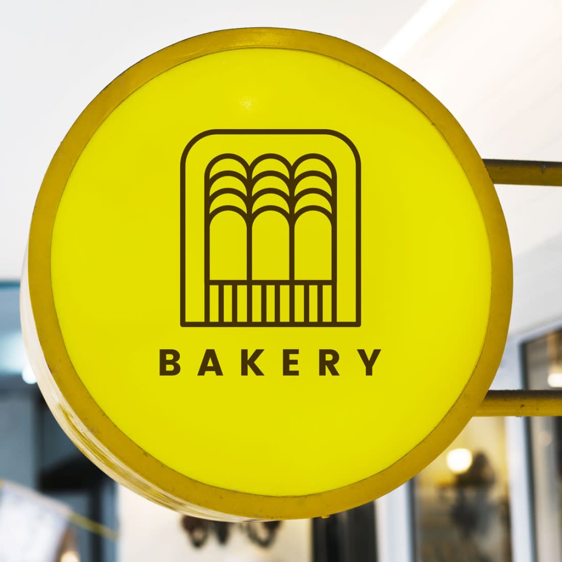 Dit logo som sticker